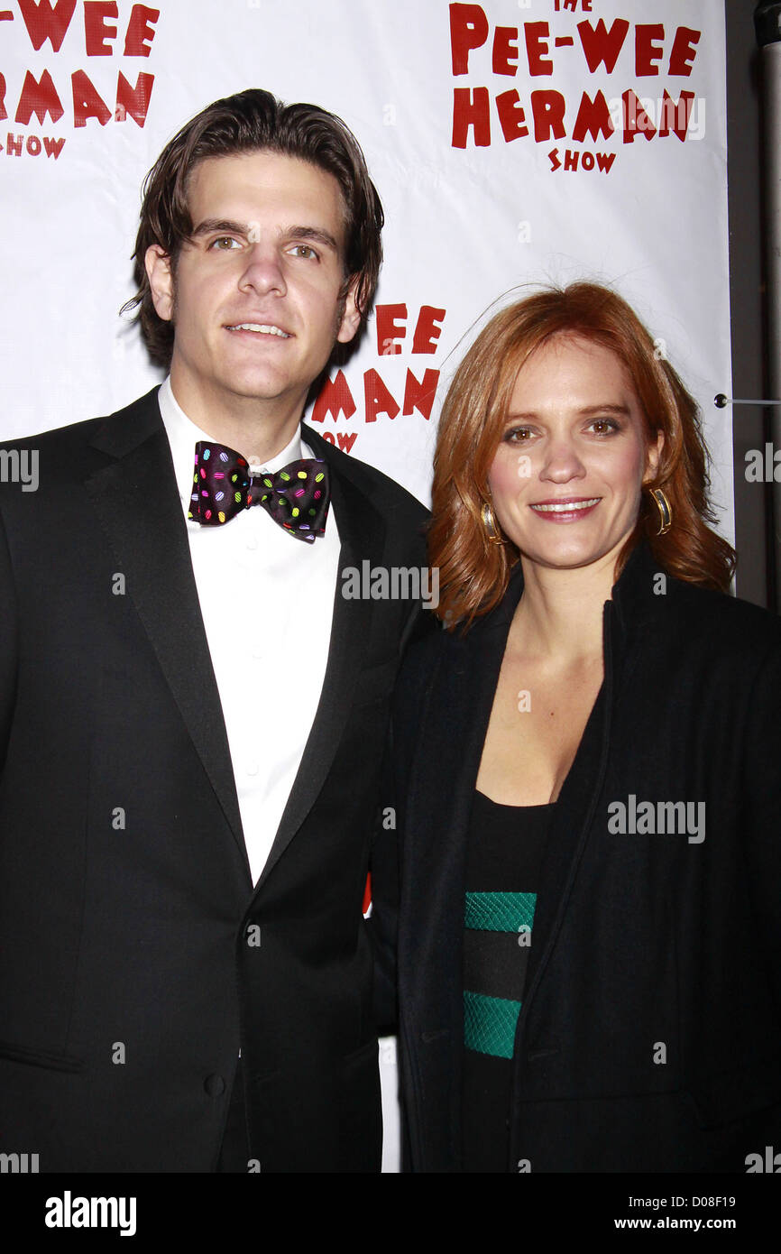 Alex Timbers Opening night of the Broadway production of 'The Pee-Wee ...