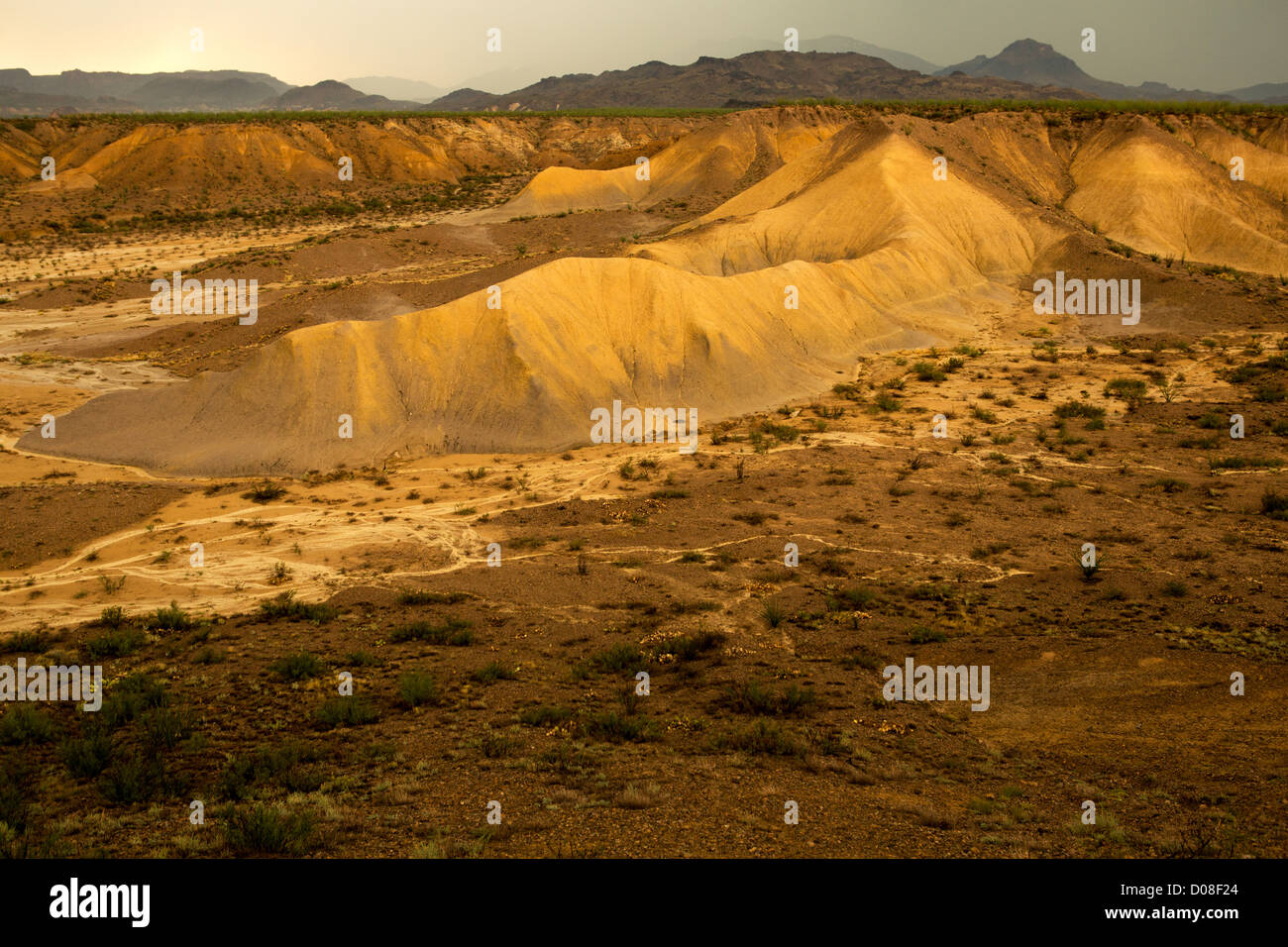 Big Bend Badlands Stock Photo - Alamy