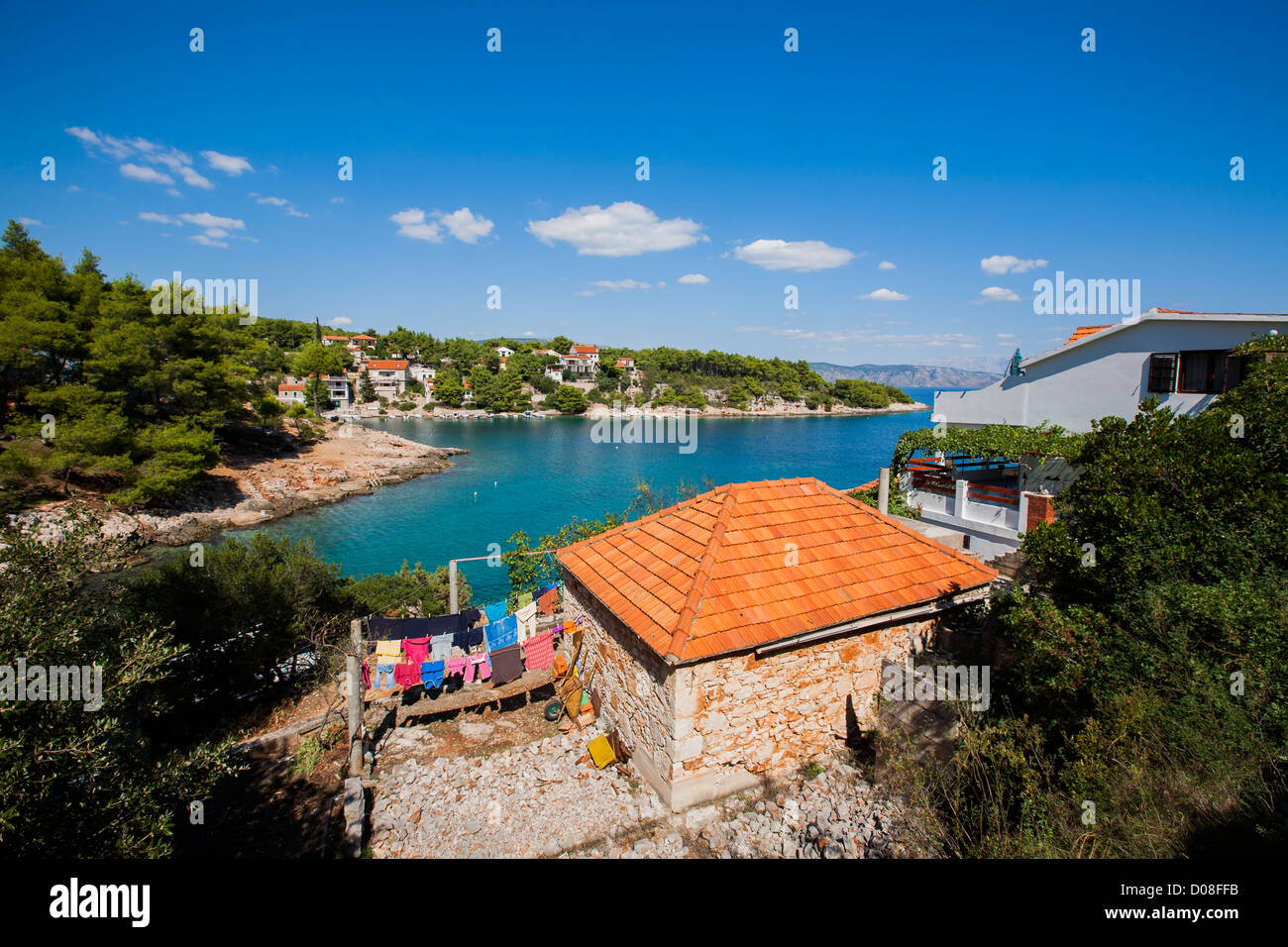 Mediterranean island town hi-res stock photography and images - Alamy