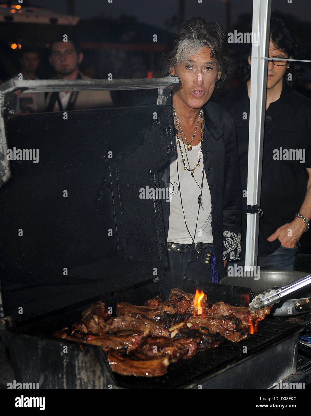 Joe Perry the Miami Dolphins Celebrity Orange Carpet at Sun Life ...