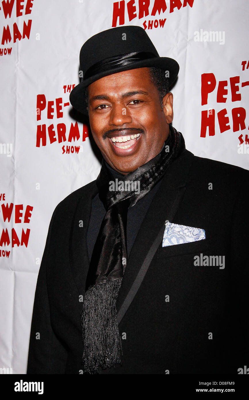 Lance Roberts Opening night of the Broadway production of 'The Pee-Wee ...