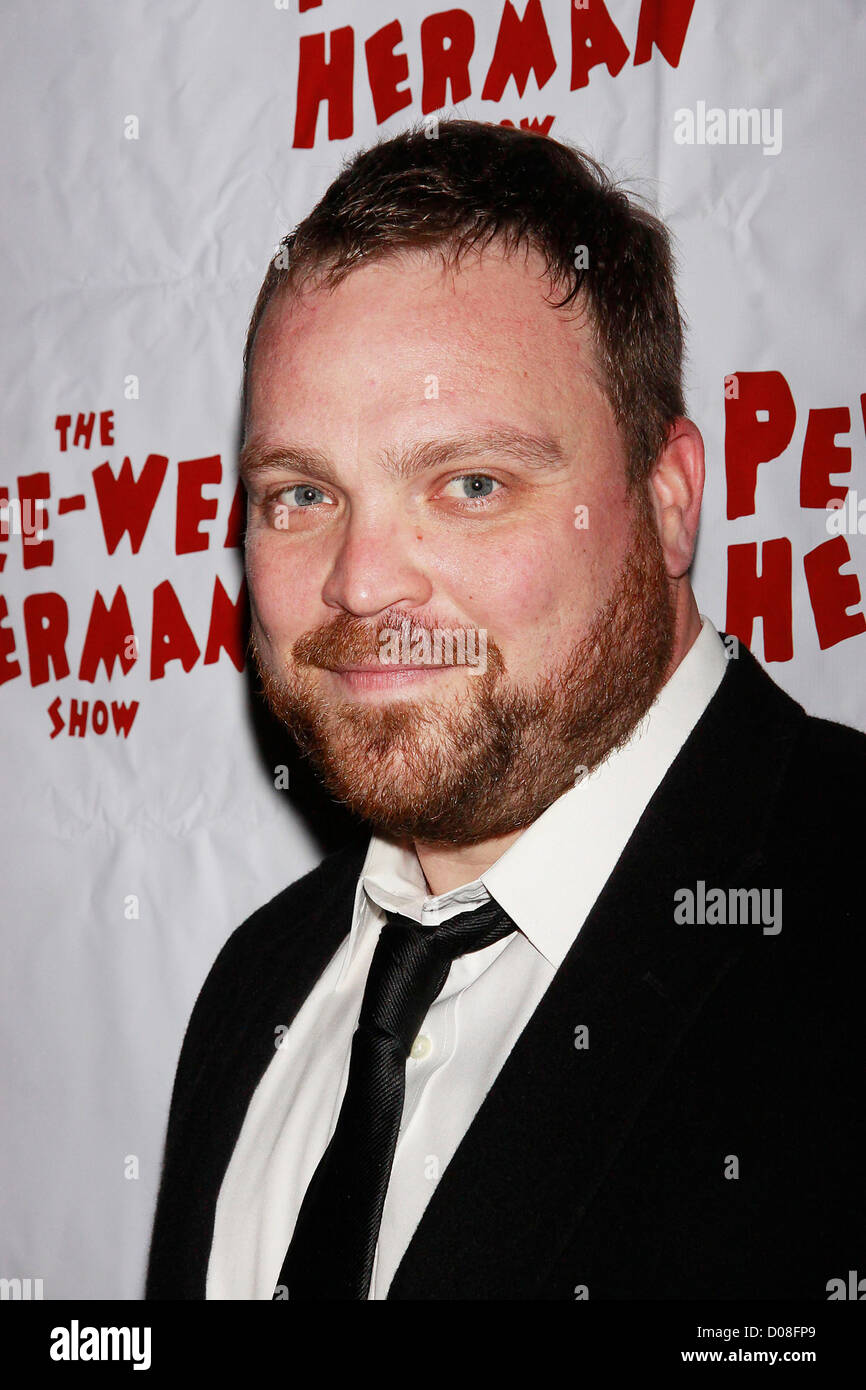 Drew Powell Opening night of the Broadway production of 'The Pee-Wee ...