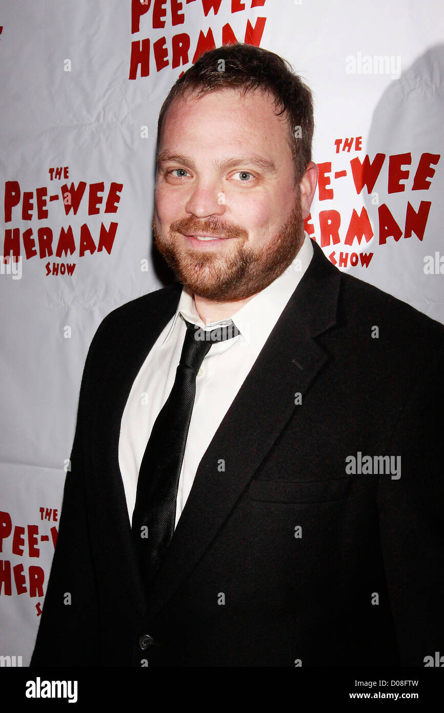 Drew Powell Opening night of the Broadway production of 'The Pee-Wee ...