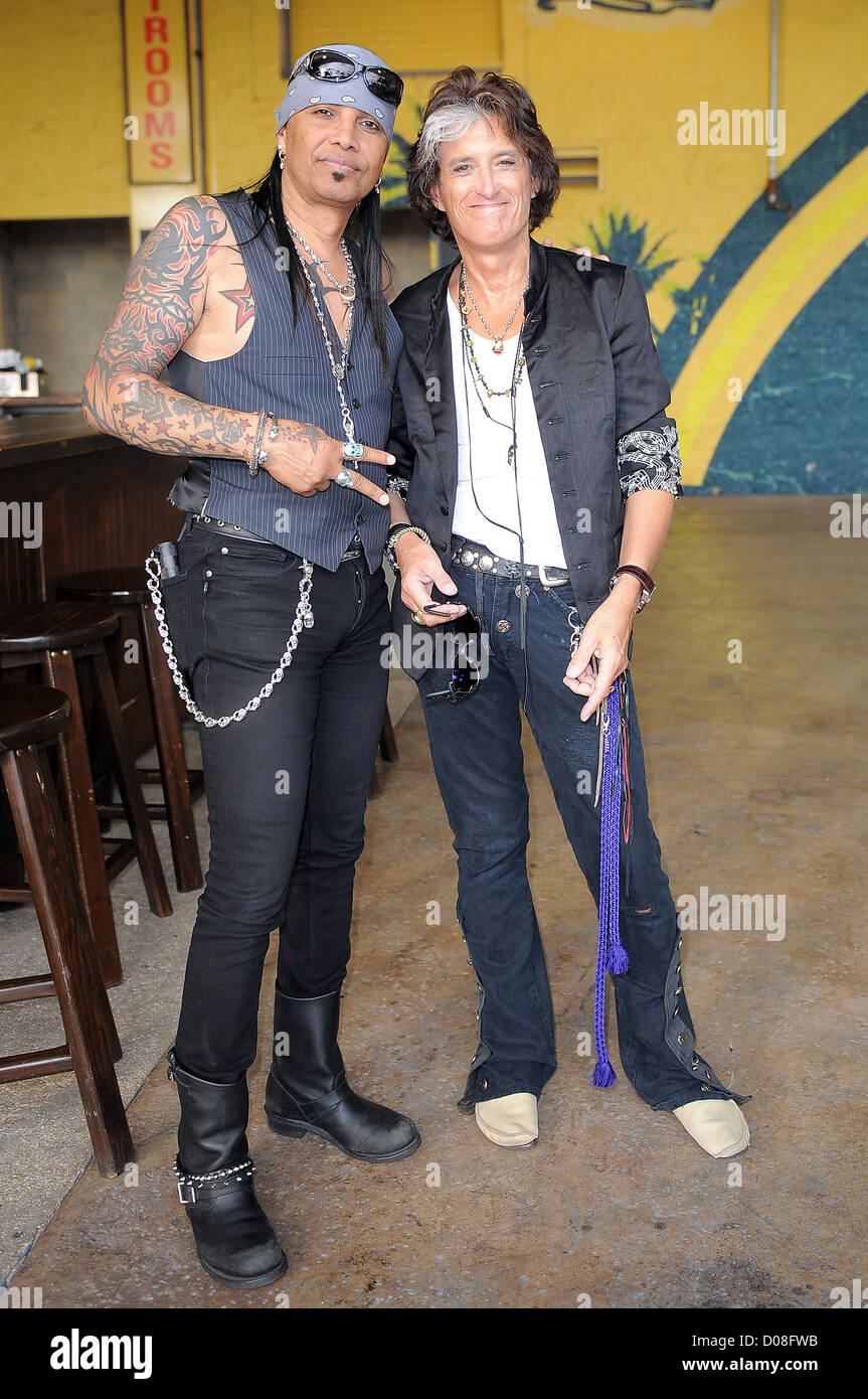 Mikki Free and Joe Perry the Miami Dolphins Celebrity Orange Carpet at ...