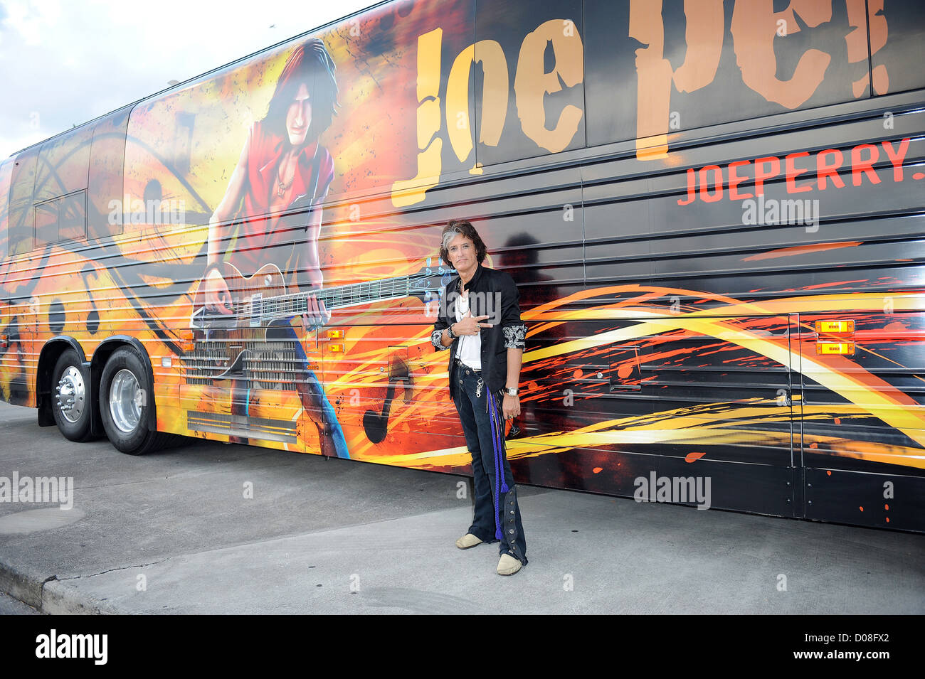 Joe Perry the Miami Dolphins Celebrity Orange Carpet at Sun Life ...