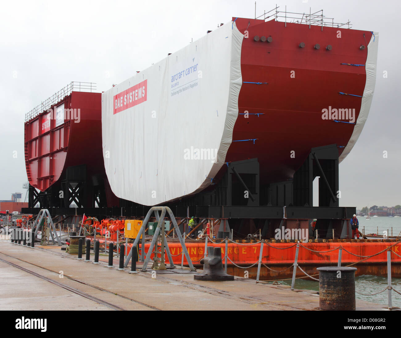 BAE Aircraft Carrier Stock Photo - Alamy