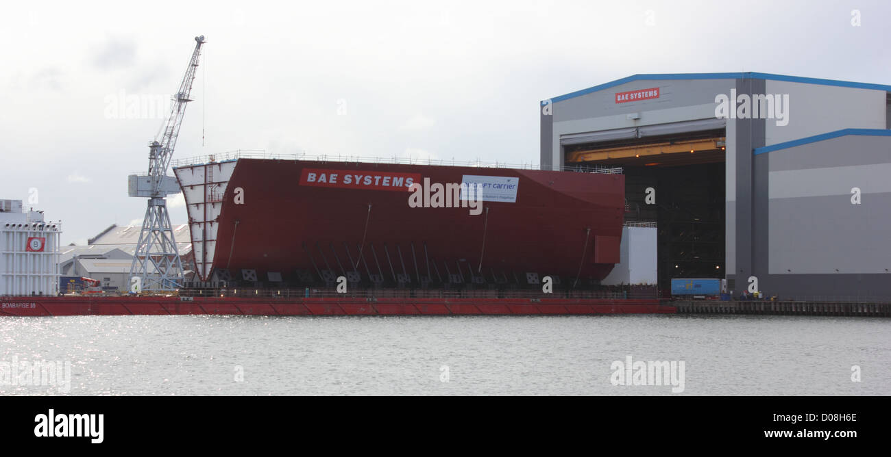BAE Aircraft Carrier Stock Photo - Alamy