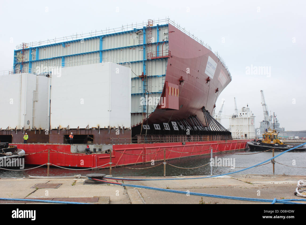 BAE Aircraft Carrier Stock Photo - Alamy