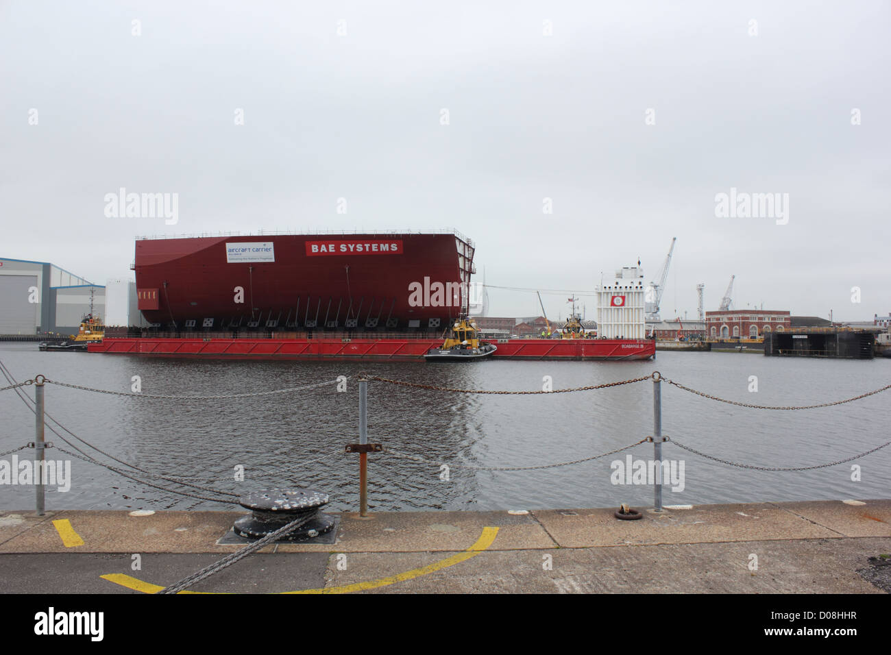 BAE Aircraft Carrier Stock Photo - Alamy