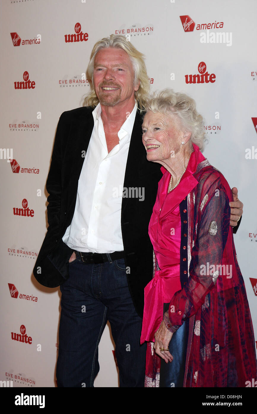 Richard Branson, Eve Branson 4th Annual Rock The Kasbah Gala In Support ...