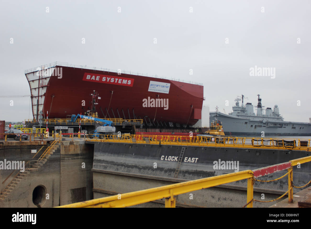 BAE Aircraft Carrier Stock Photo - Alamy