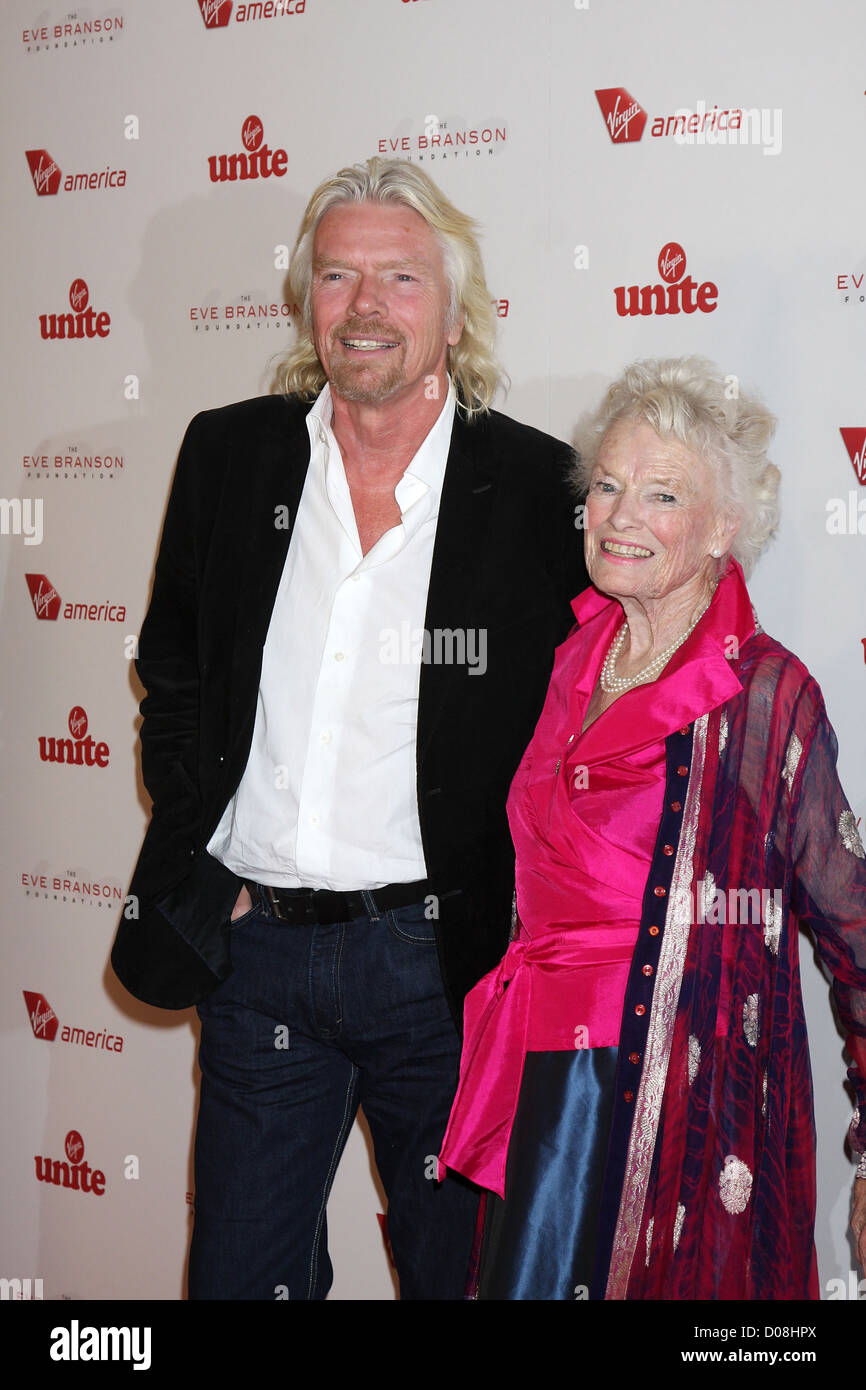 Richard Branson, Eve Branson 4th Annual Rock The Kasbah Gala In Support ...