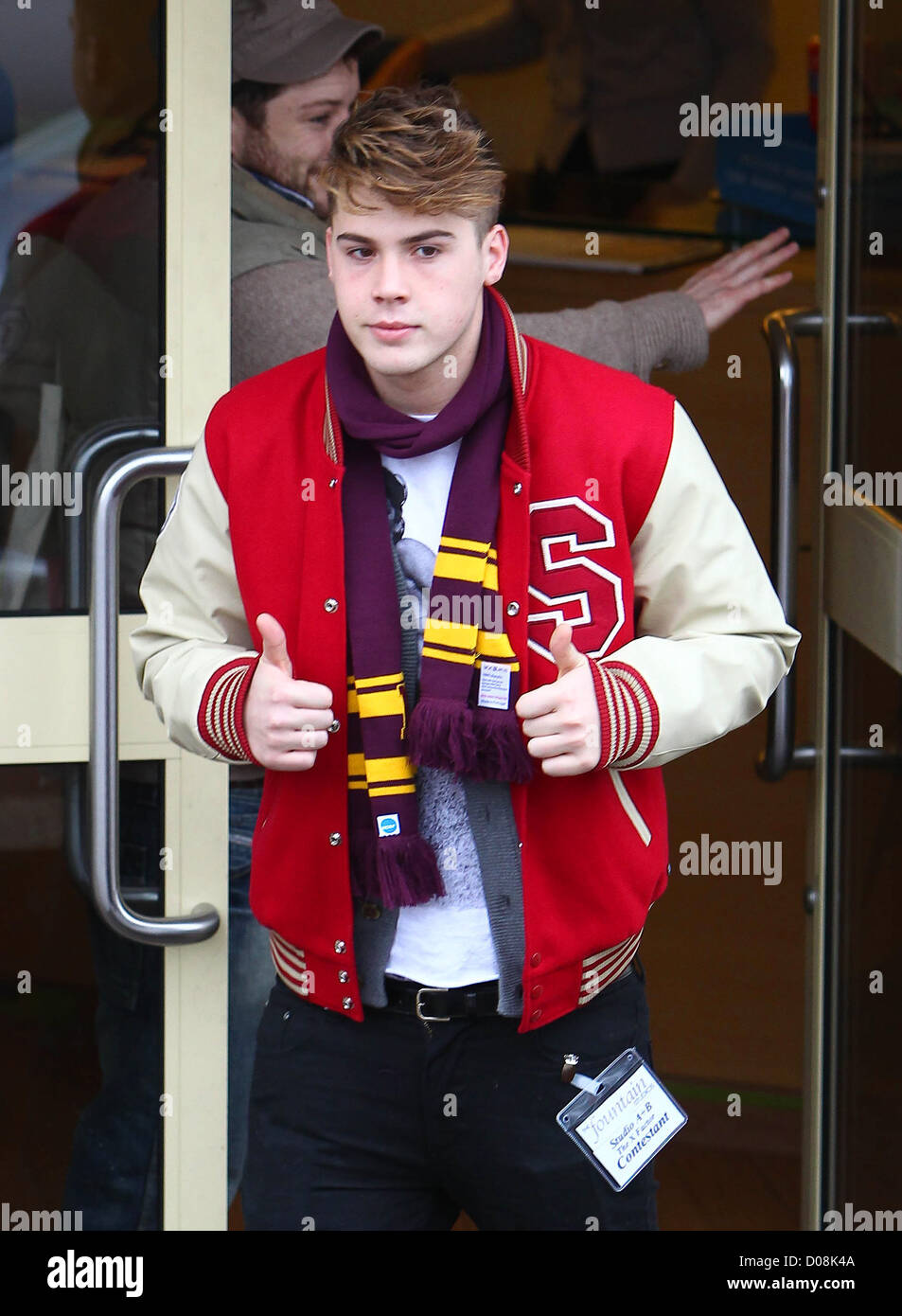 Aiden Grimshaw arrives at 'The X Factor' rehearsal studios London ...
