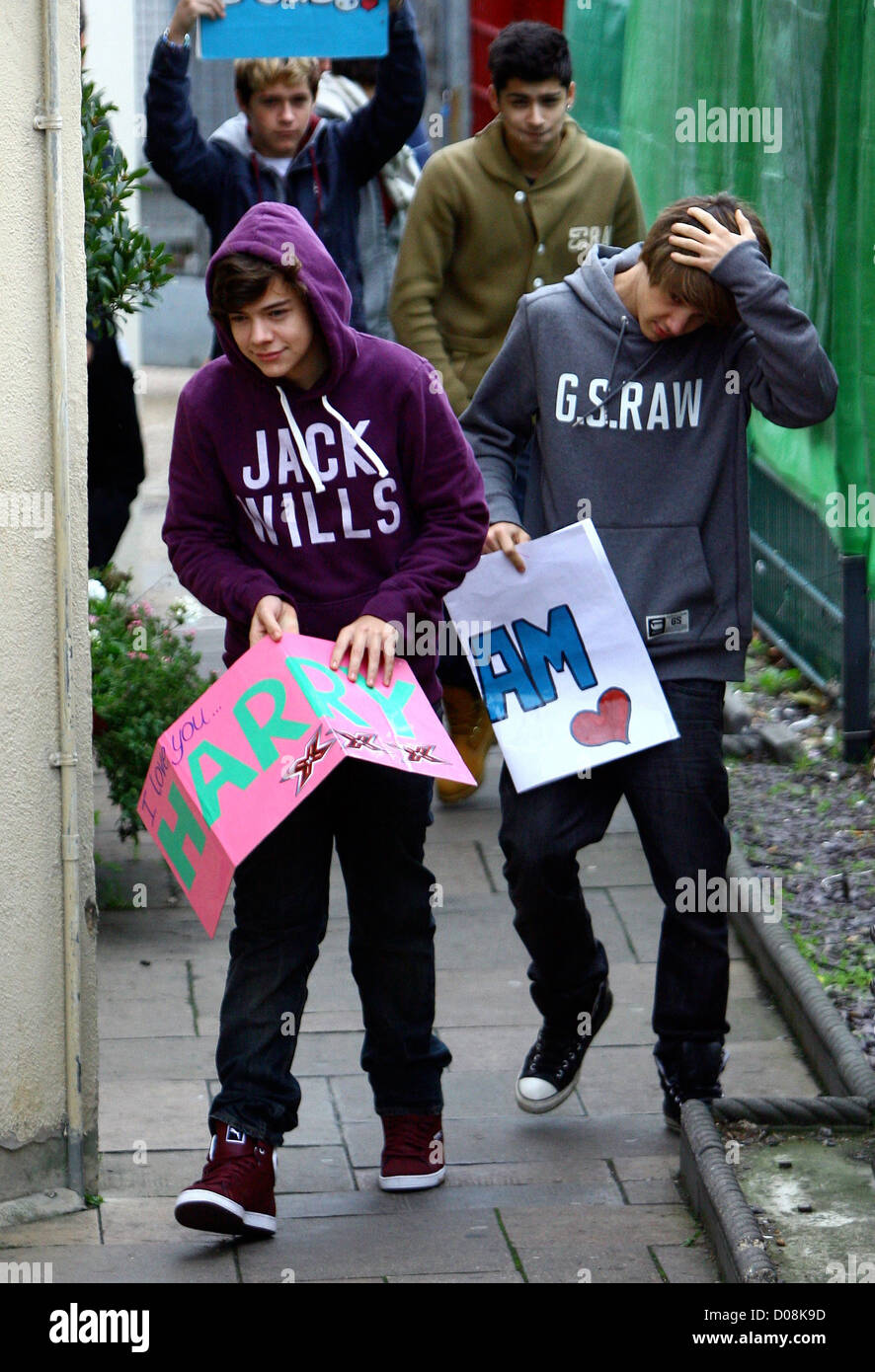 One Direction Fan Made Signs