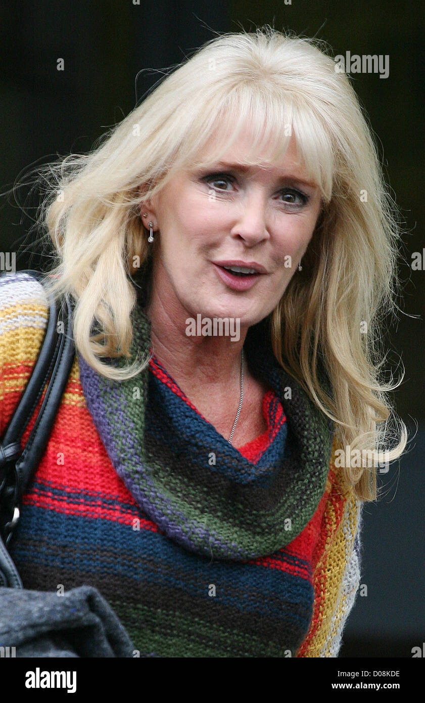 Beverley Callard outside the ITV studios London, England - 12.11.10 ...