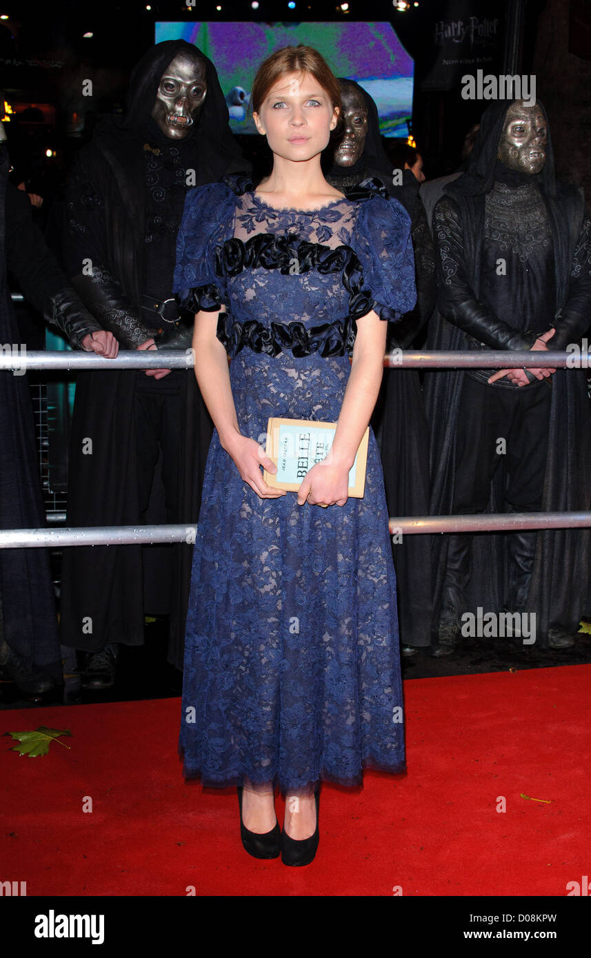 Clemence Posey World Premiere of 'Harry Potter and the Deathly Hallows ...