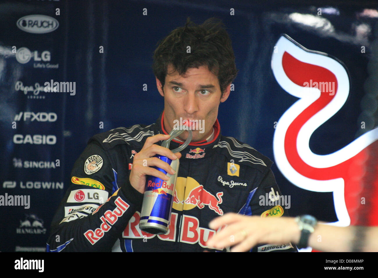 Mark Webber F1 - Formula One Abu Dhabi Grand Prix - Practice Abu Dhabi ...