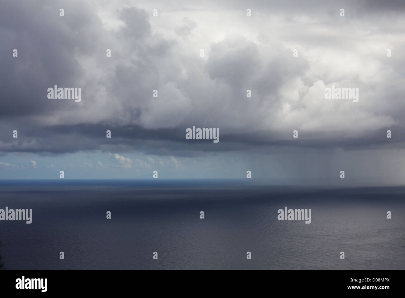 Storm in ocean Stock Photo - Alamy