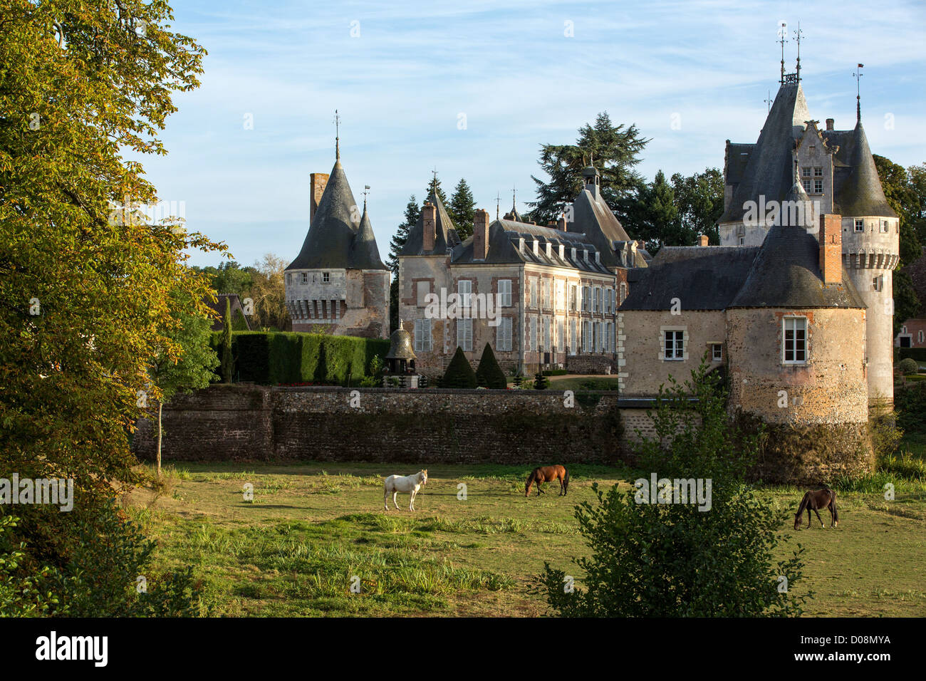 CHATEAU DE FRAZE TOWN IN THE PARK OF THE PERCHE PERCHE EURE-ET-LOIR (28 ...