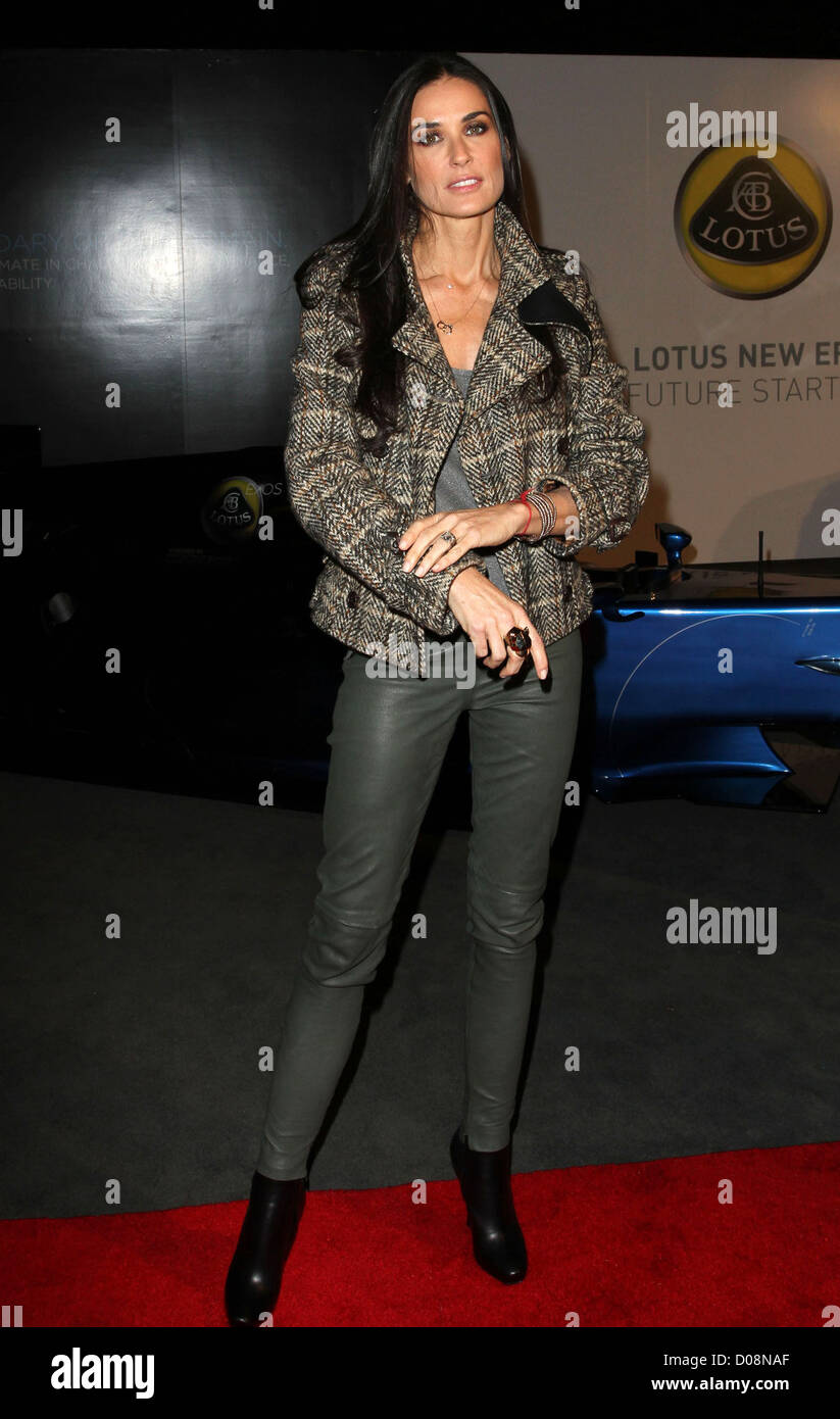 Demi Moore U.S Launch Event for New Lotus Cars held at a Private ...