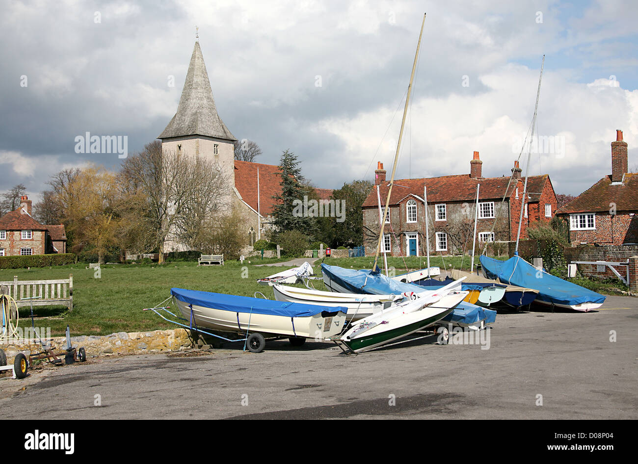 The coastal village of bosham hi-res stock photography and images - Alamy