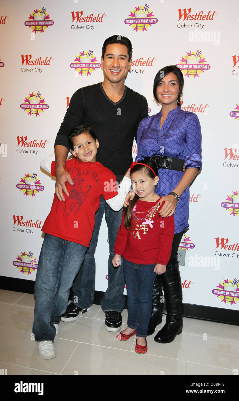 Mario Lopez and his family visit Millions of Milkshakes, he concocts a ...