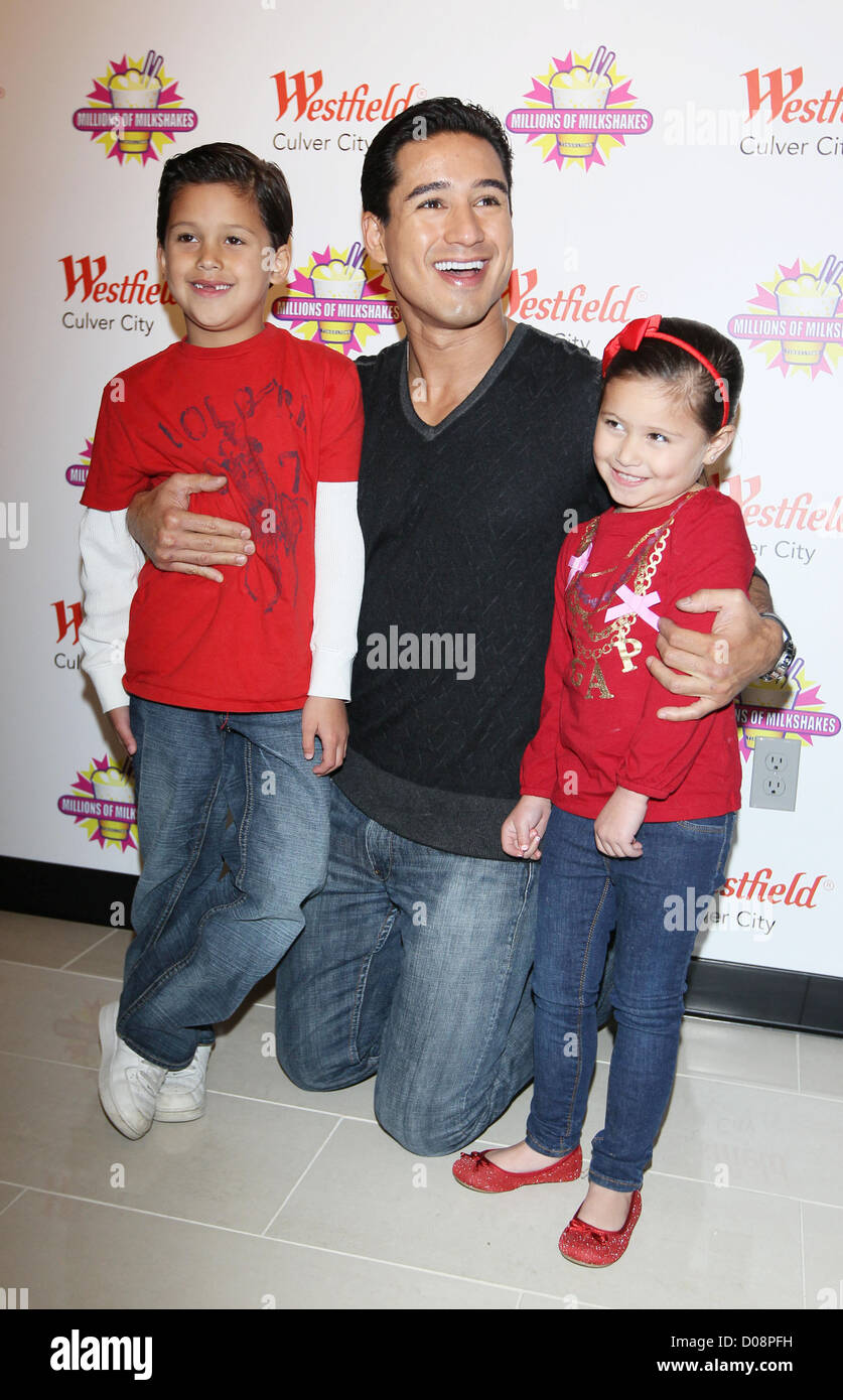 Mario Lopez and his family visit Millions of Milkshakes, he concocts a ...