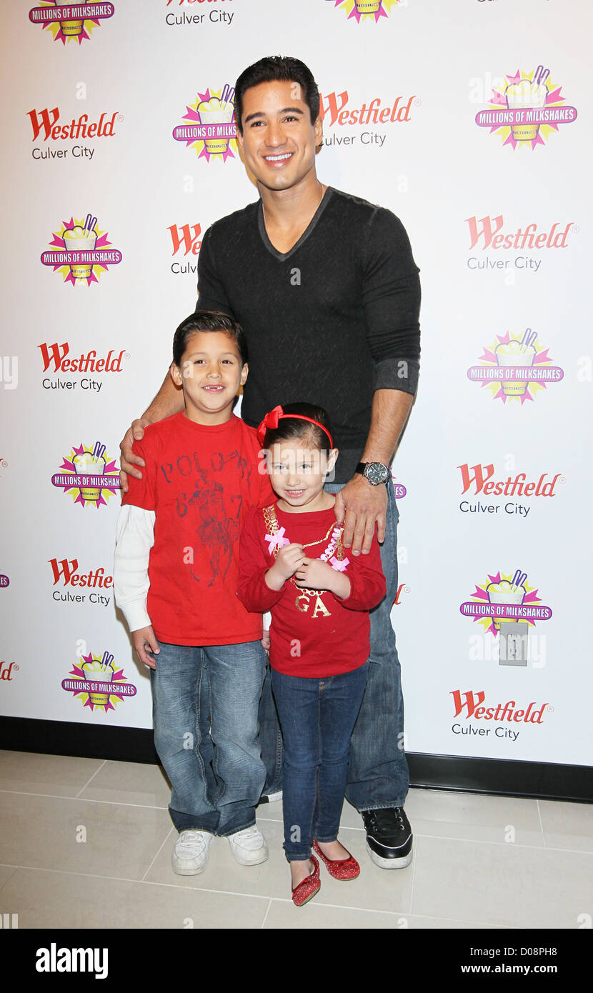 Mario Lopez and his family visit Millions of Milkshakes, he concocts a ...