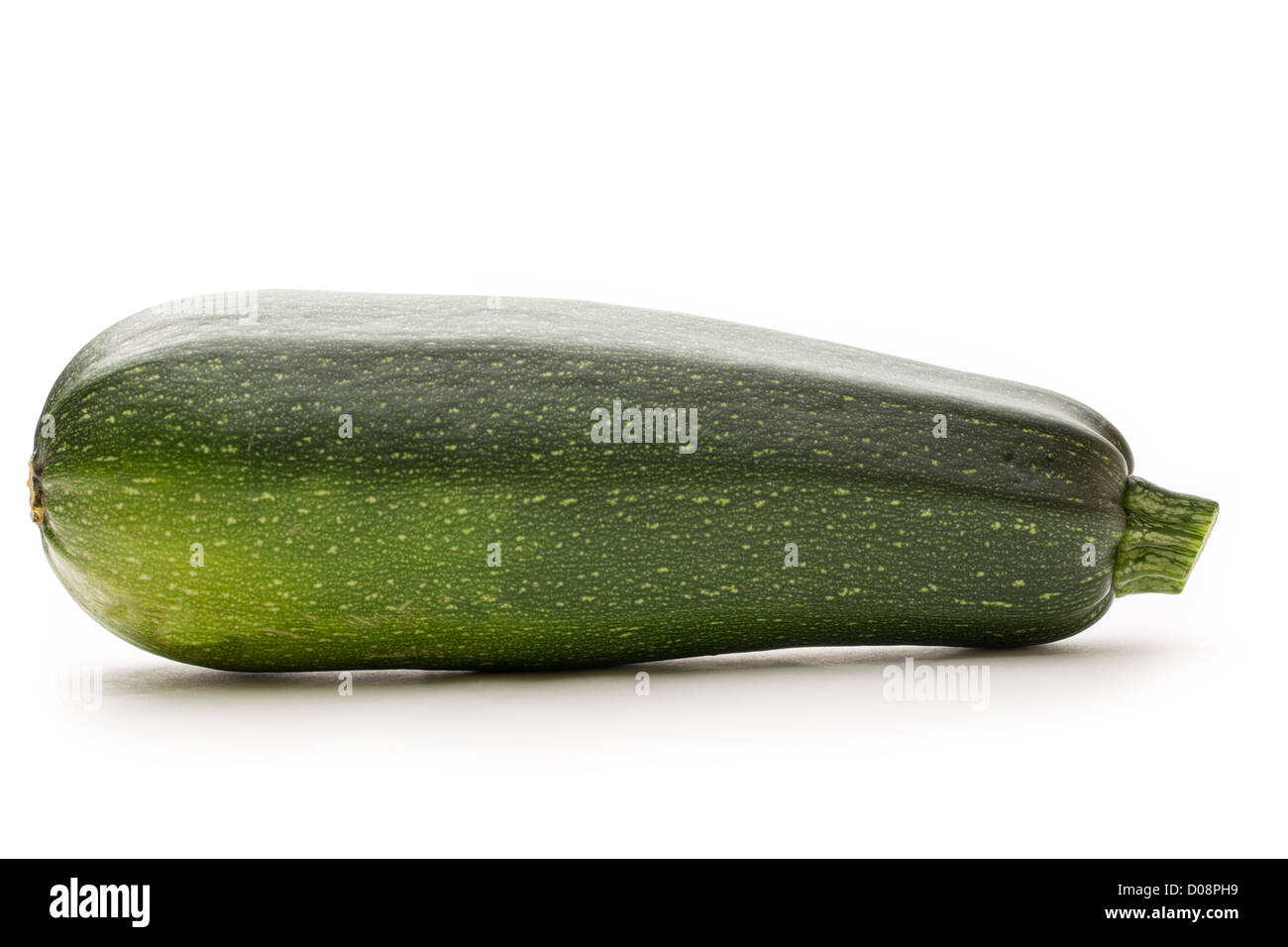 Green marrow on white background Stock Photo - Alamy
