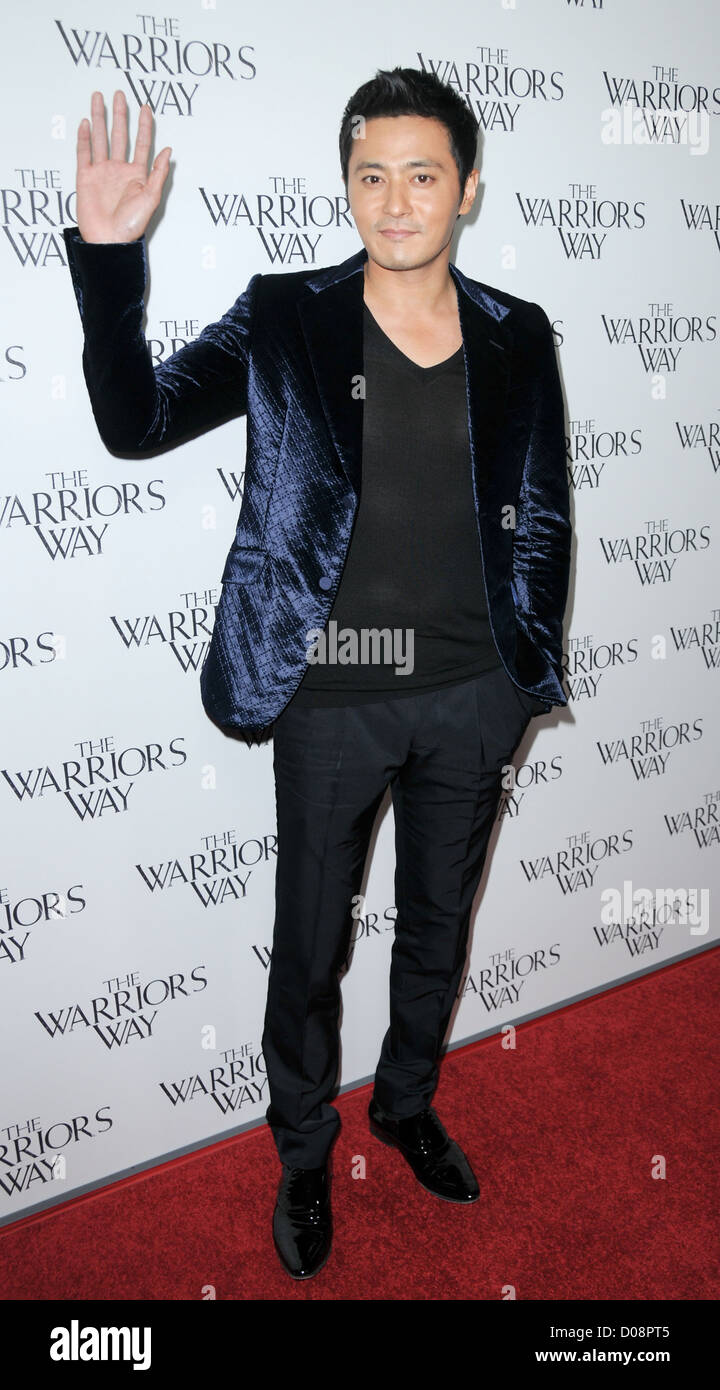 Jang Dong Gun The screening of 'The Warrior's Way' at the CGV Cinemas ...