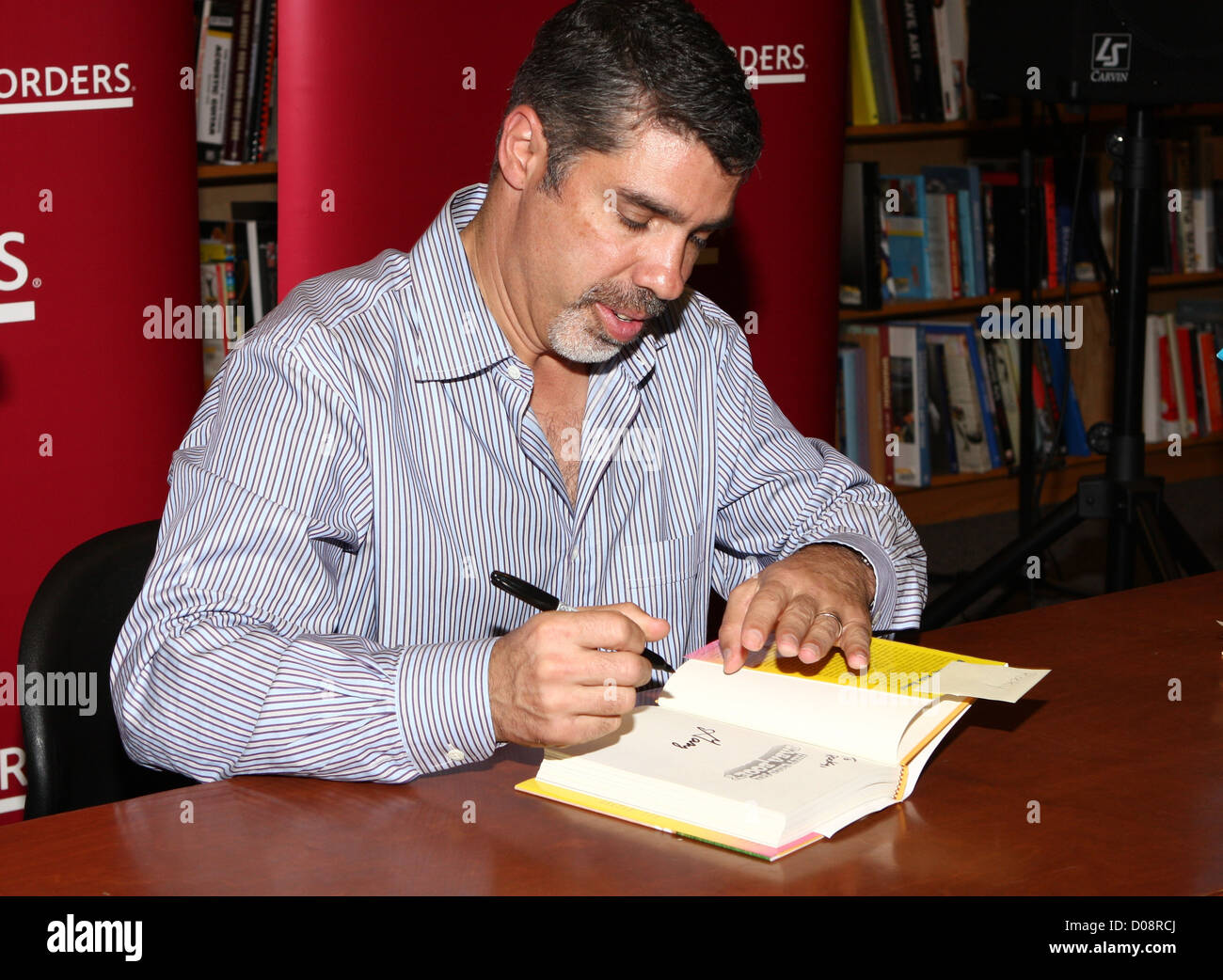 Gary Dell'Abate signs copies of his book 'They Call Me Baba Booey' at ...
