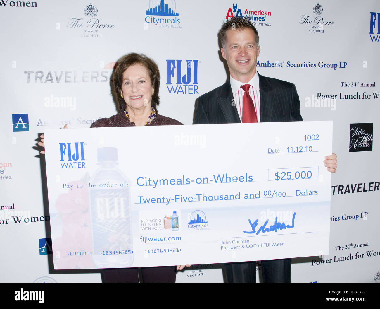 Marcia Stein and John Cochran Citymeals-on-Wheels '24th Annual Power ...