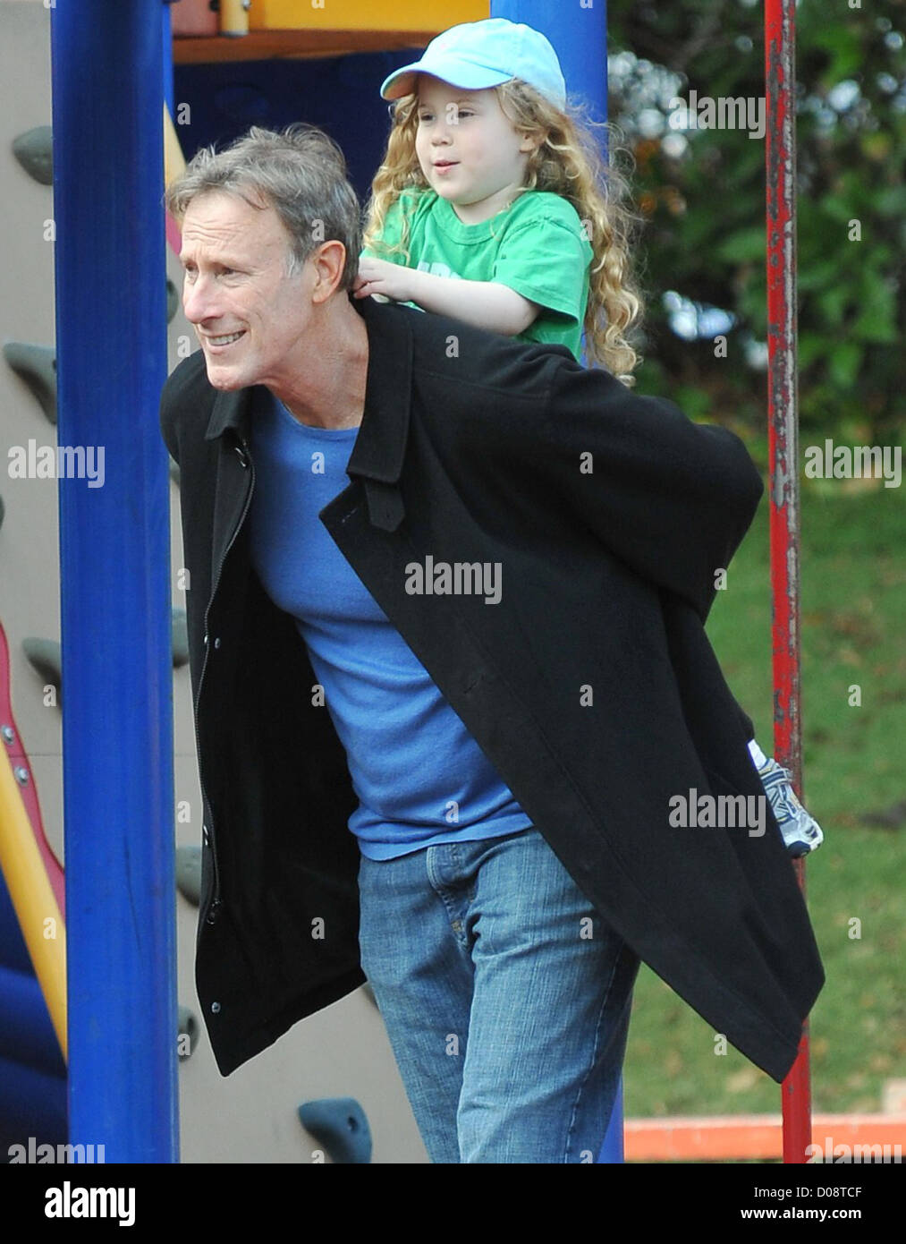 Tom Mahoney enjoys a family day at a park in Santa Monica Santa Monica ...