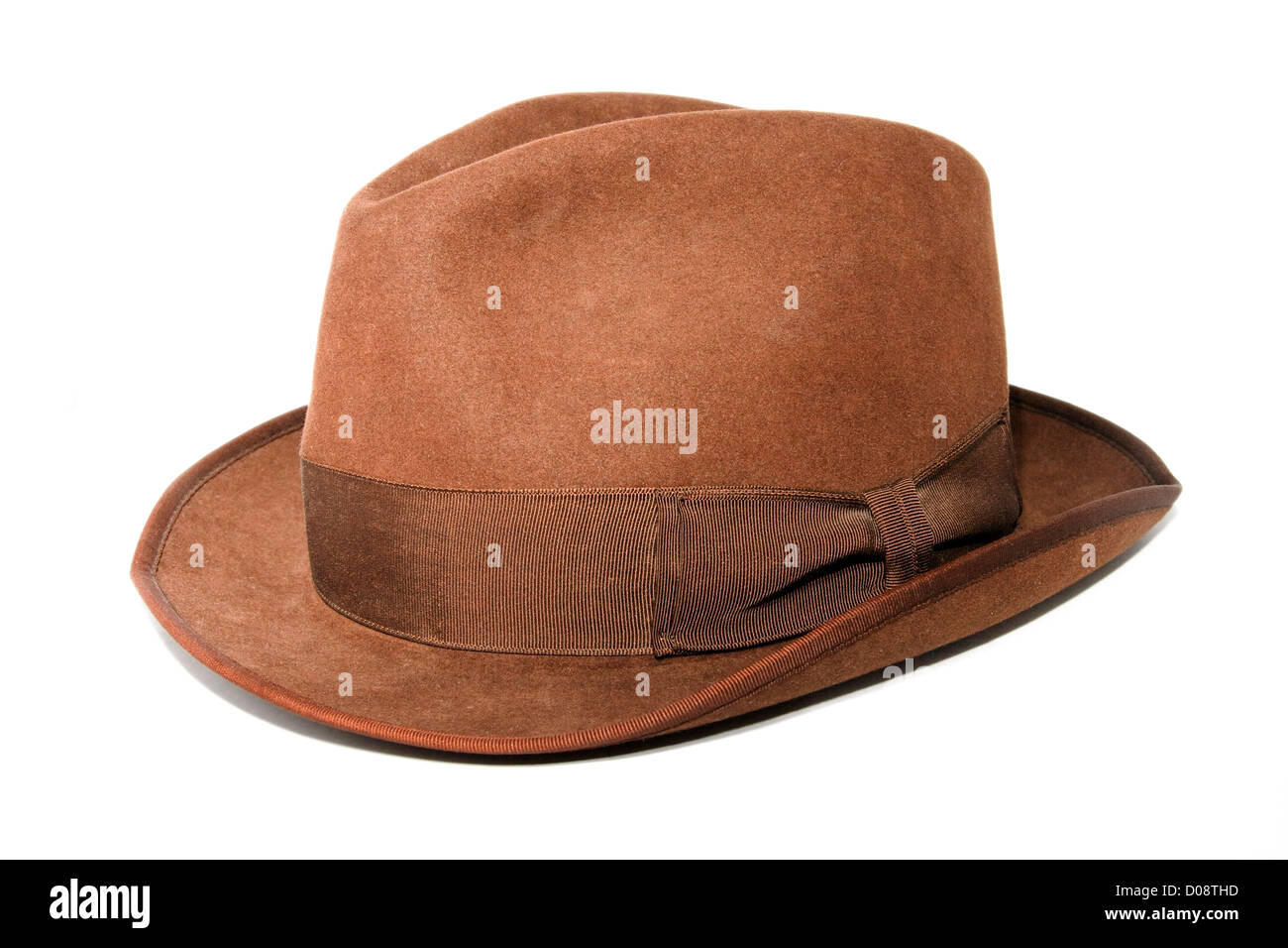Brown top hat Cut Out Stock Images & Pictures - Alamy