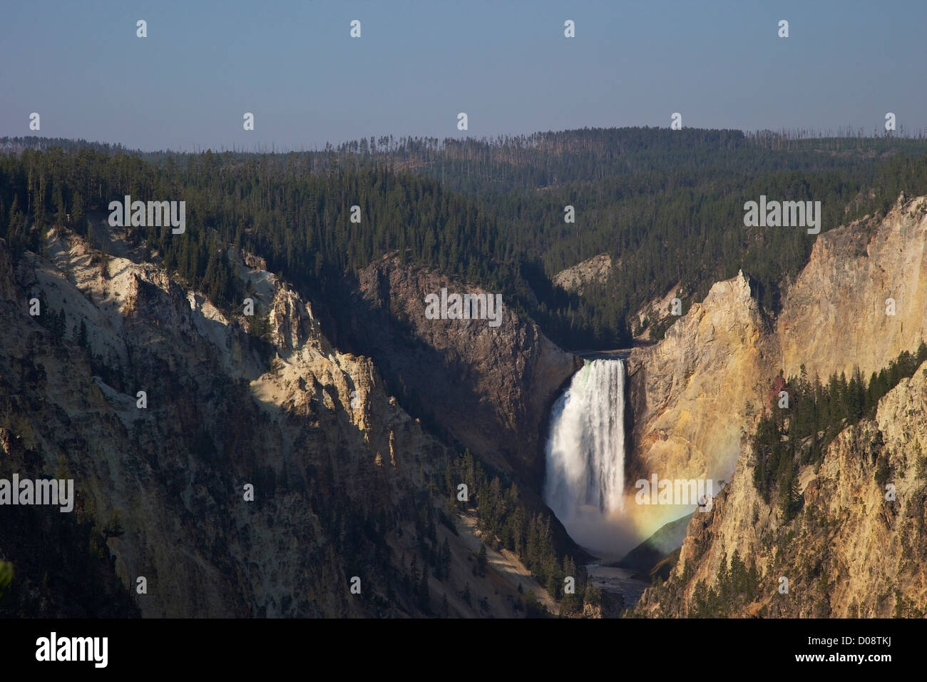 Rainbow over yellowstone hi-res stock photography and images - Alamy
