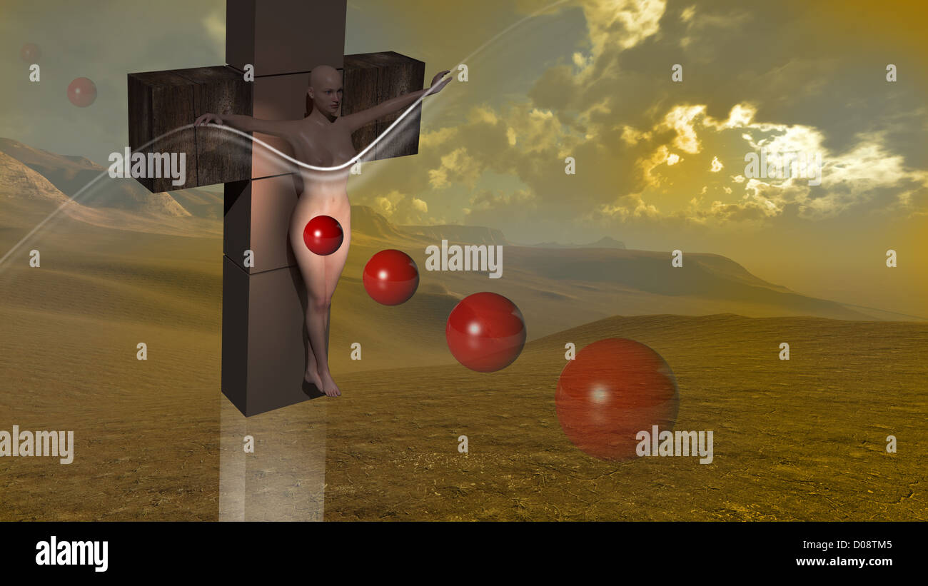 Woman Crucified High Resolution Stock Photography and Images - Alamy