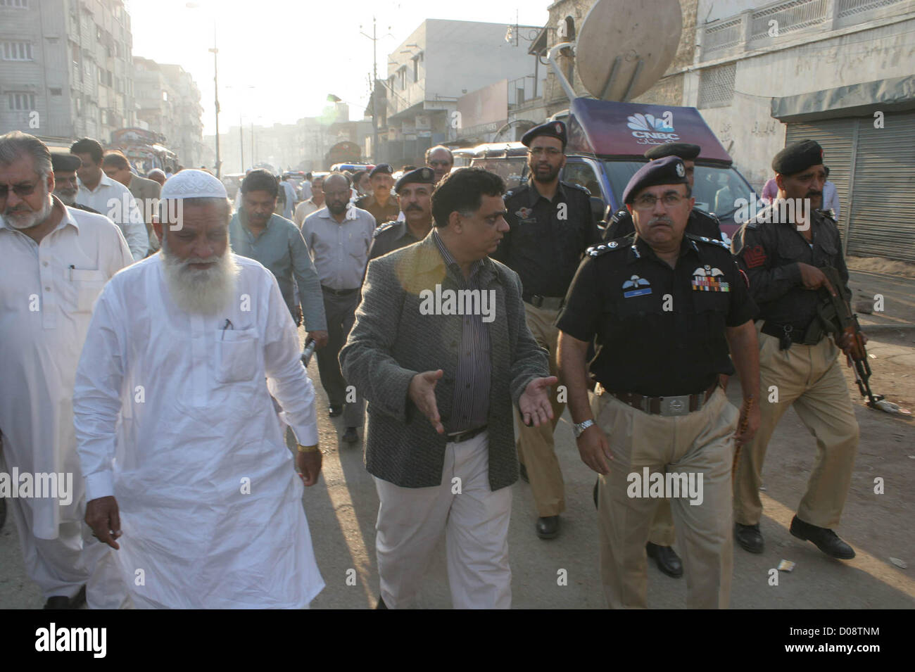 Sindh Police Additional Inspector General, Iqbal Sheikh visits Timber ...