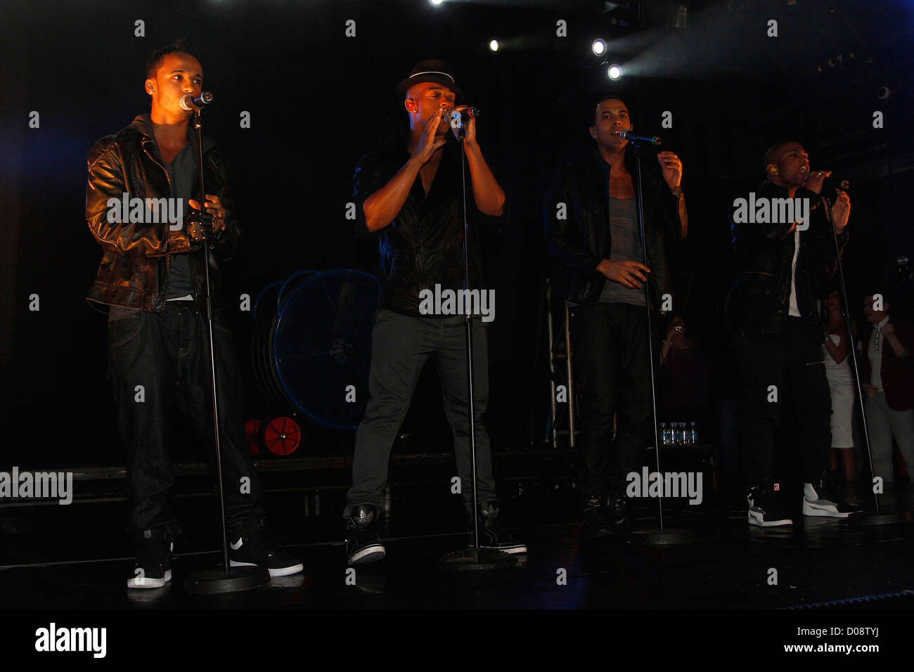 JLS performing at G-A-Y nightclub London, England - 20.11.10 Stock ...