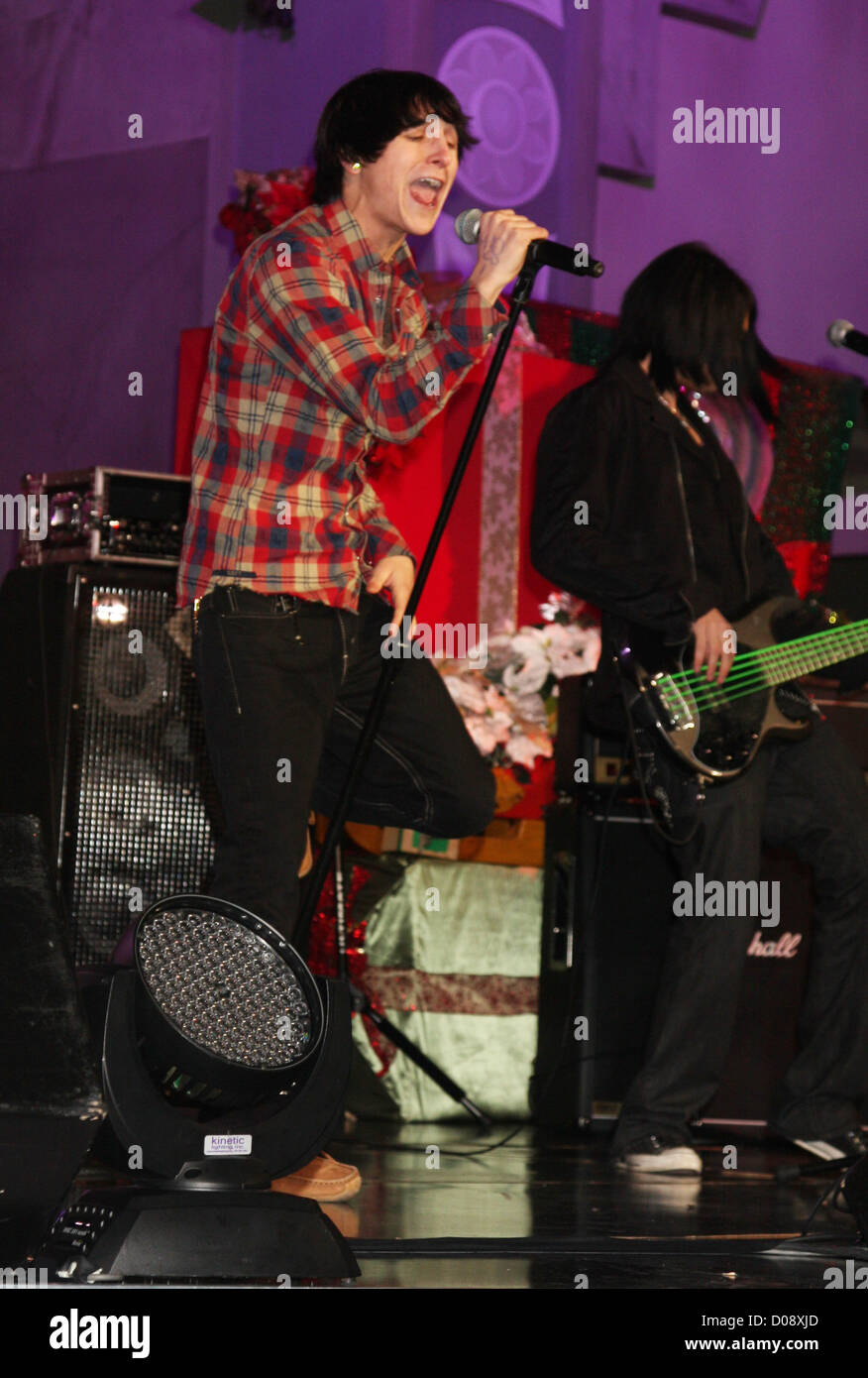 Mitchel Musso Hollywood & Highland Tree Lighting Concert 2010 the ...