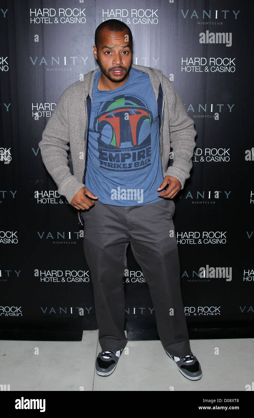 Donald Faison Skyline movie cast party at Vanity Nightclub inside the ...