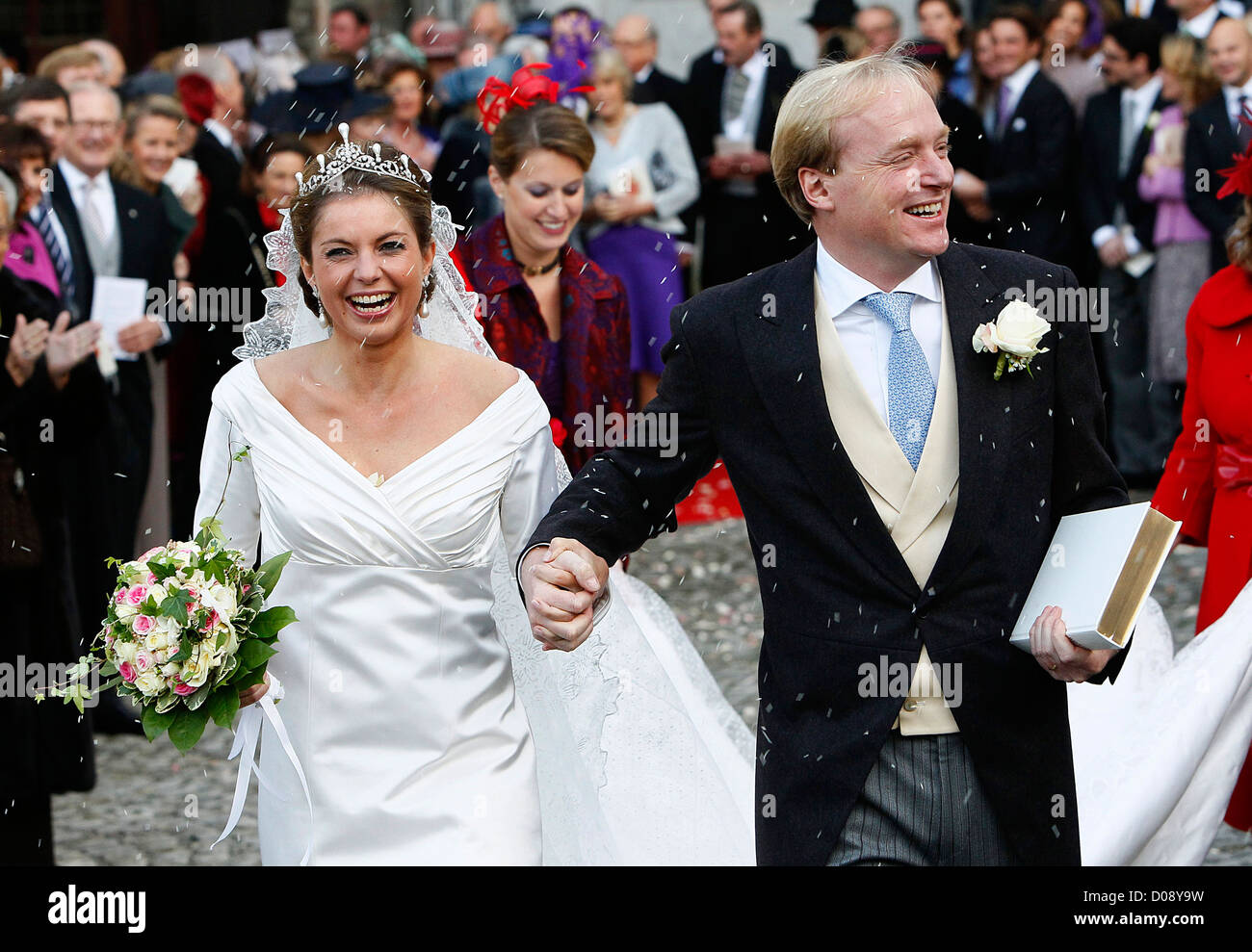 Prince Carlos de Bourbon de Parme and Princess Annemarie de Bourbon de ...