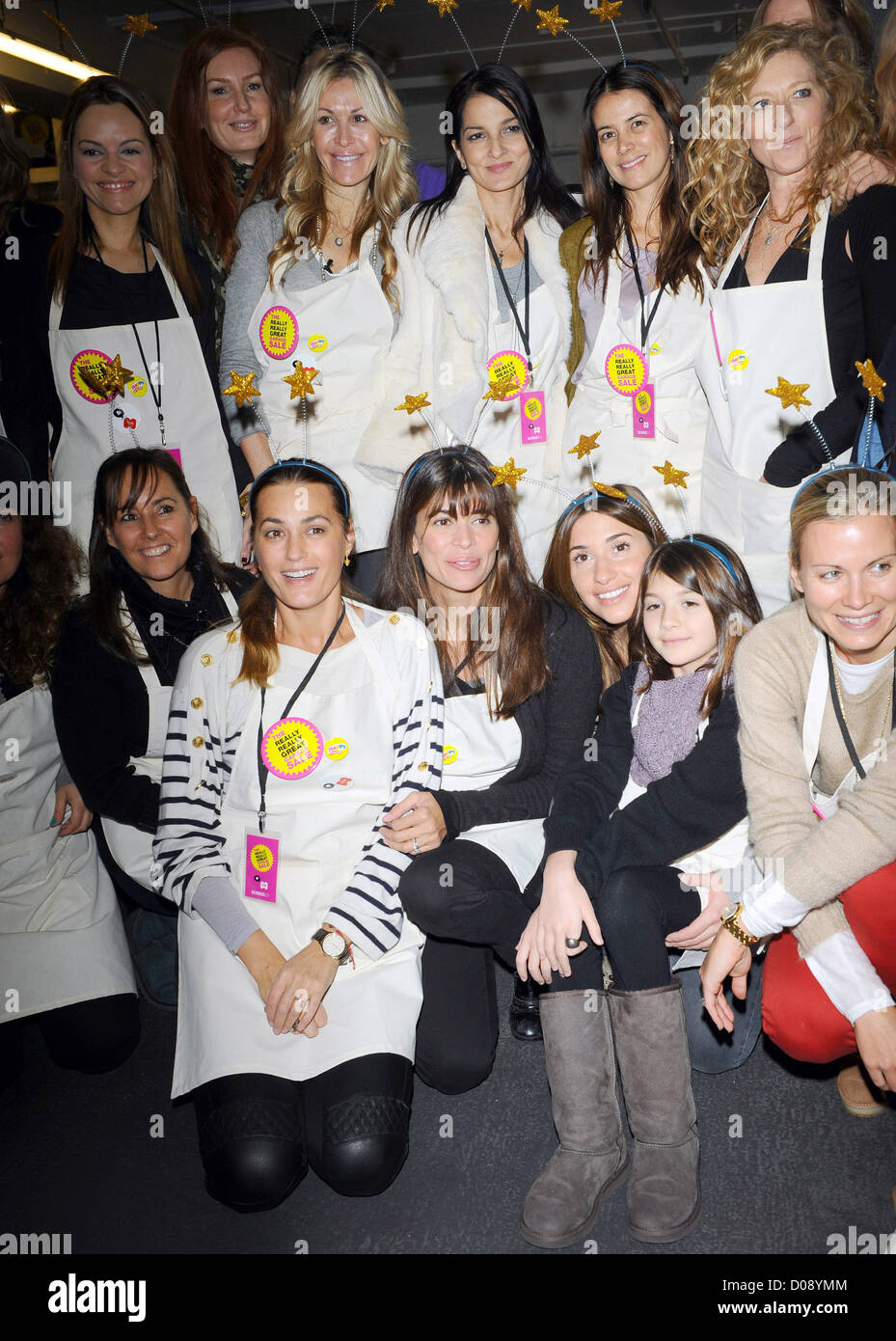 Yasmin Le Bon, Lisa Bilton, Melanie Blatt, Kelly Hoppen and Guests ...