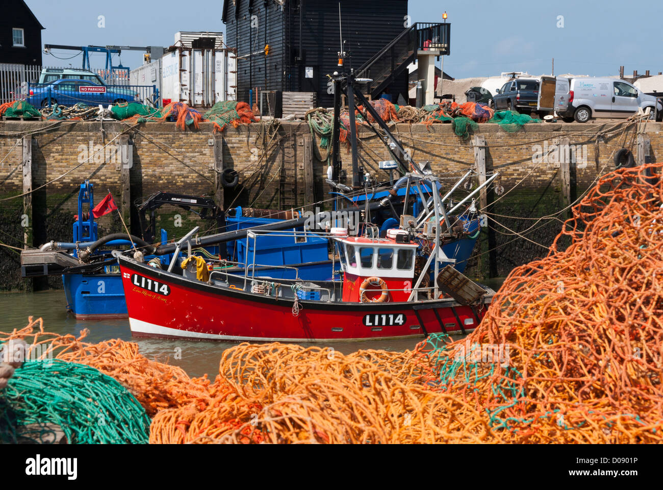 Whitstable fishing boat hi-res stock photography and images - Alamy