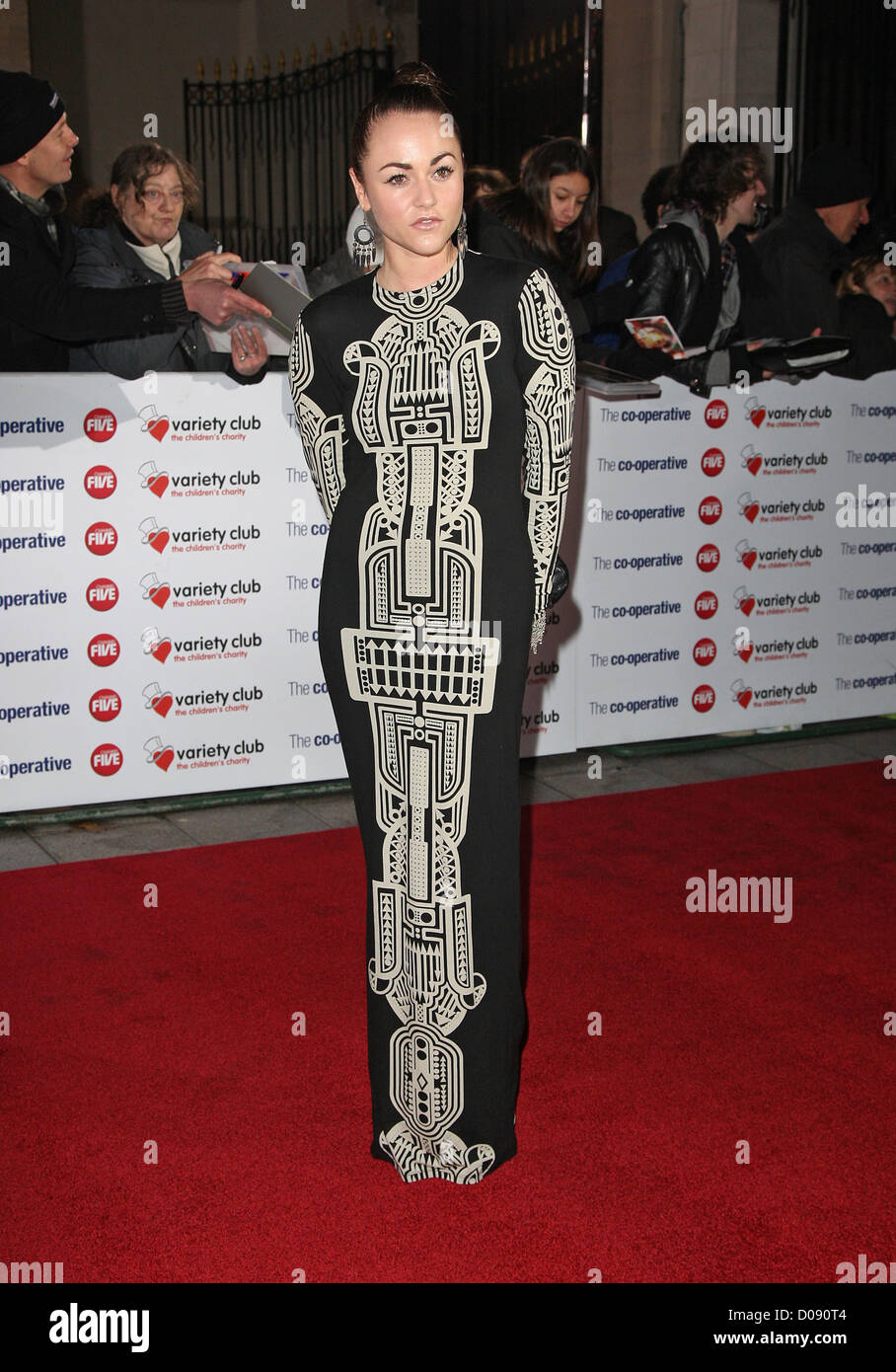 Jaime Winstone The Variety Club Showbiz Awards 2010 at the Grosvenor ...