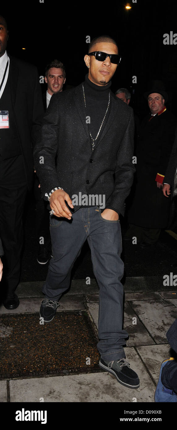 Fazer aka Richard Rawson, The Variety Club Showbiz Awards 2010 ...