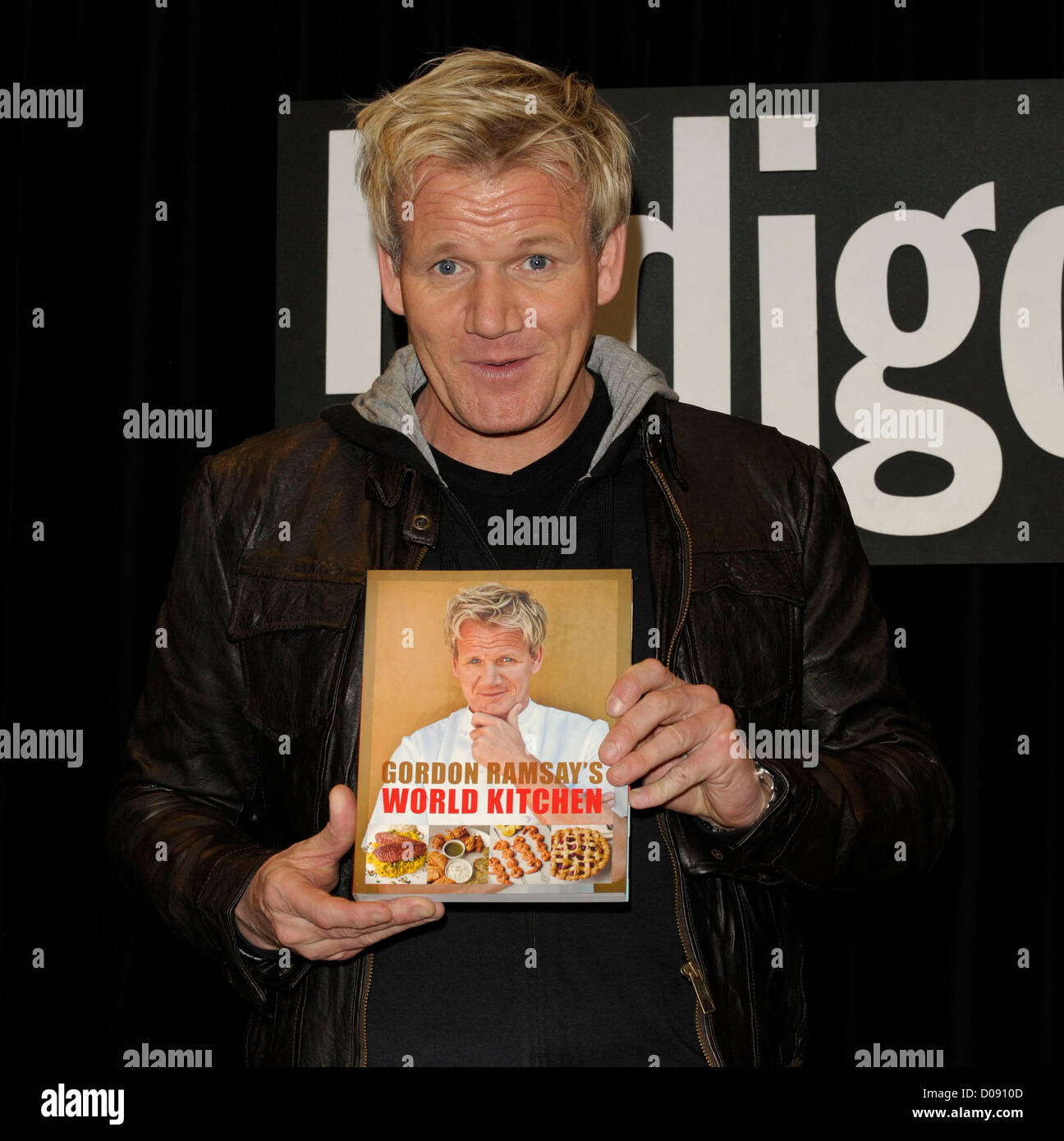 Gordon Ramsay autograph session for his latest cookbook 'Gordon Ramsay ...