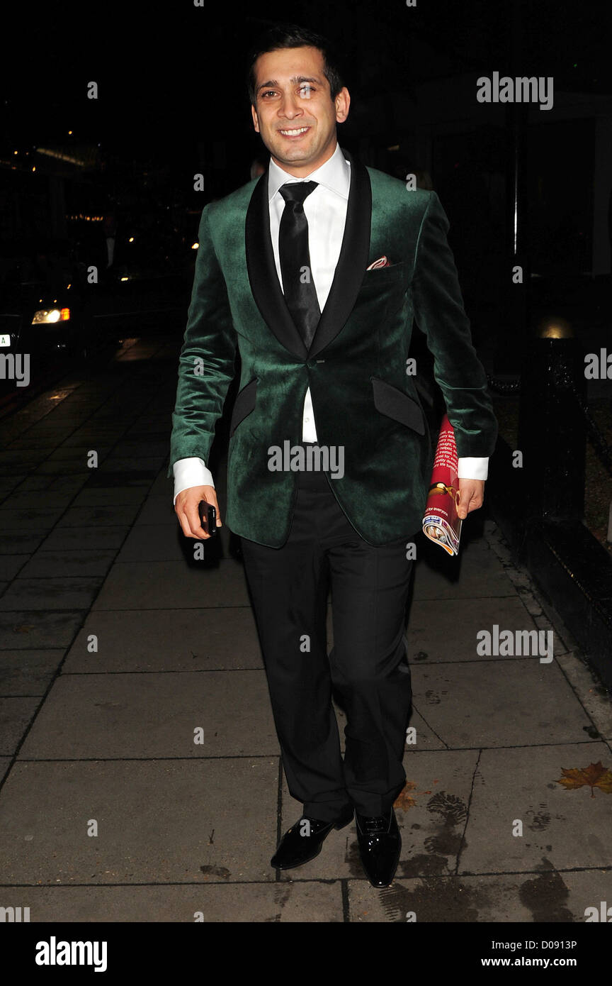 Jimi Mistry The Variety Club Showbiz Awards 2010 - departures London ...