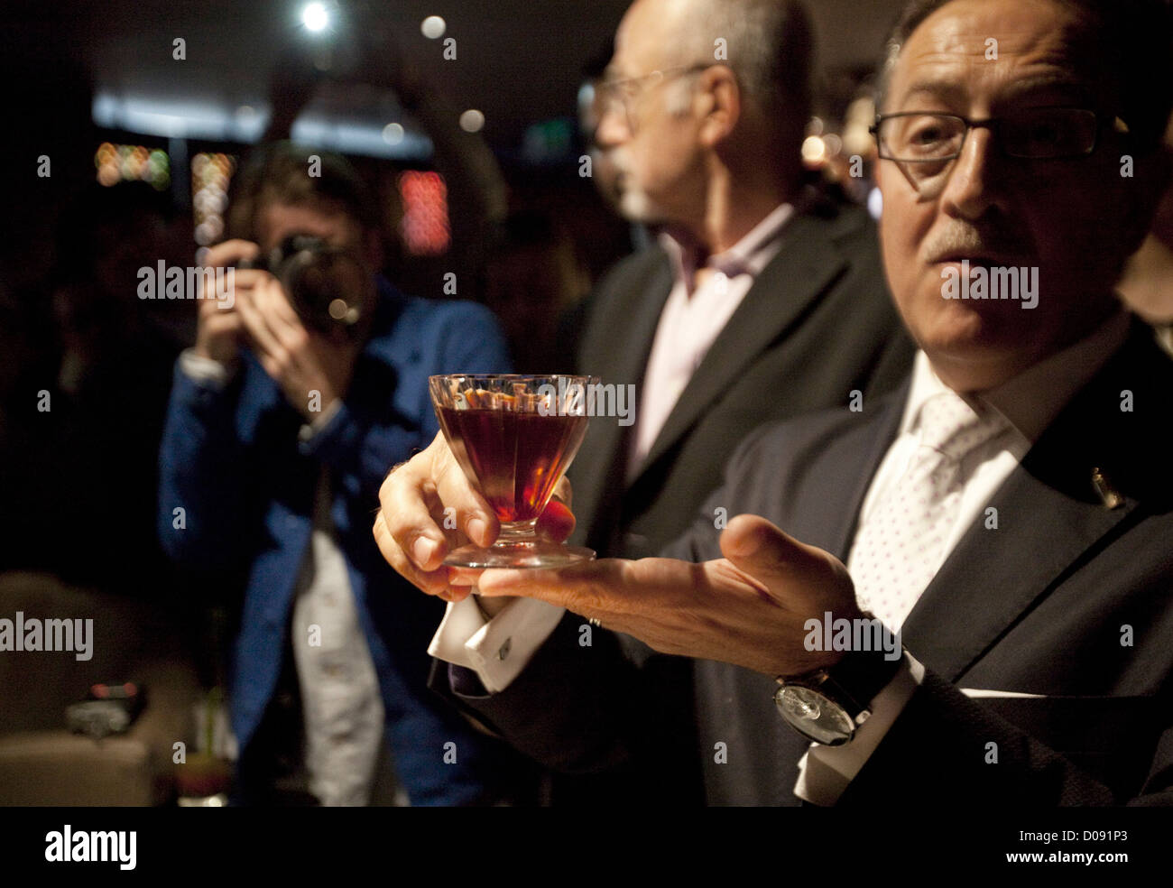 Salvatore Calabrese preparing a cocktail priced at 5,500 GBP at ...