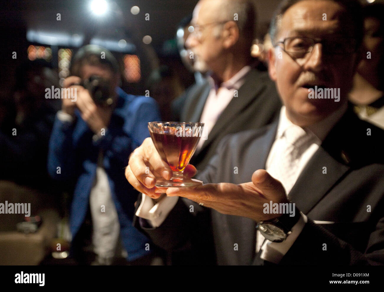 Salvatore Calabrese preparing a cocktail priced at 5,500 GBP at ...