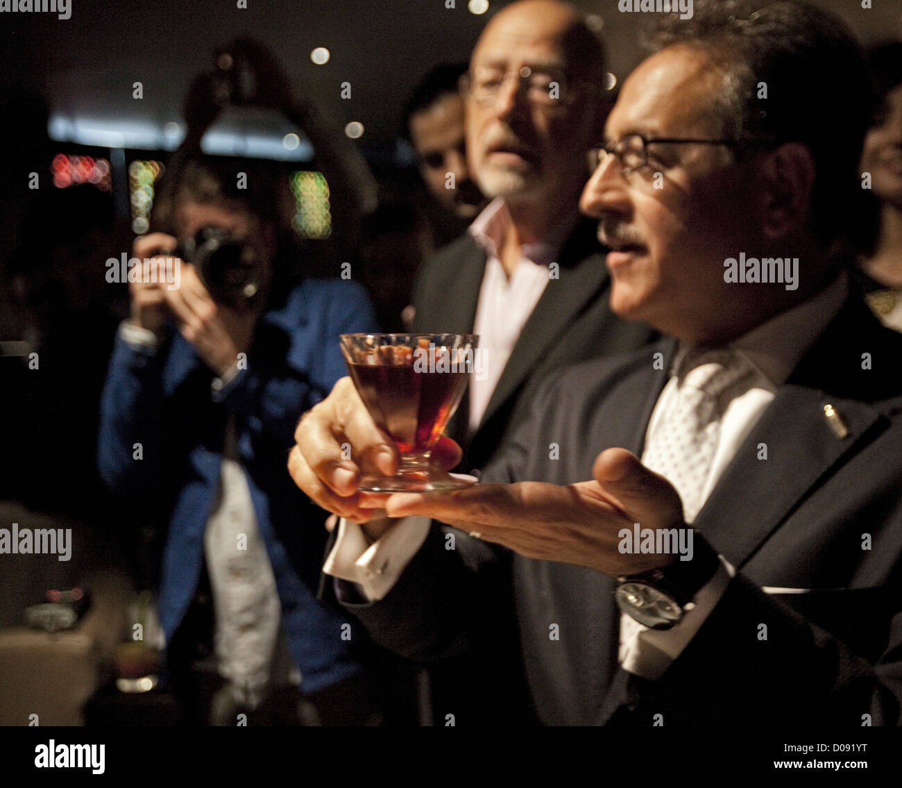 Salvatore Calabrese preparing a cocktail priced at 5,500 GBP at ...